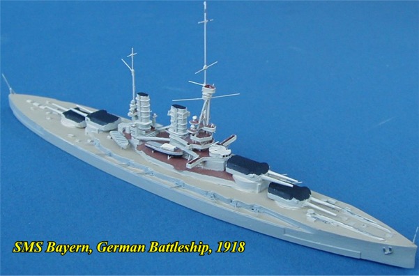 SMS Bayern, 1918 , #2 , #3