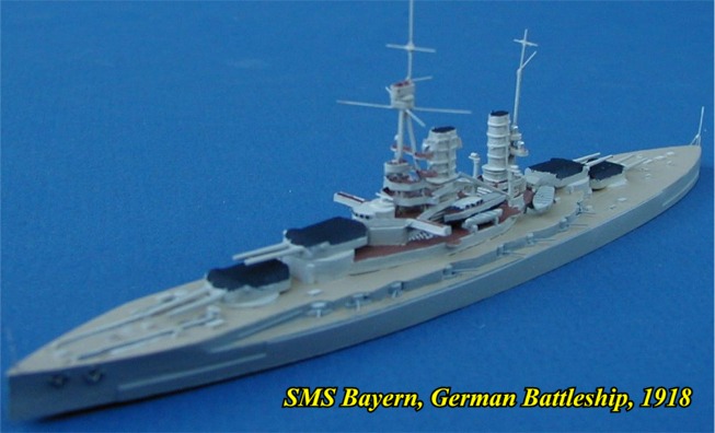 SMS Bayern, 1918 , #2 , #3